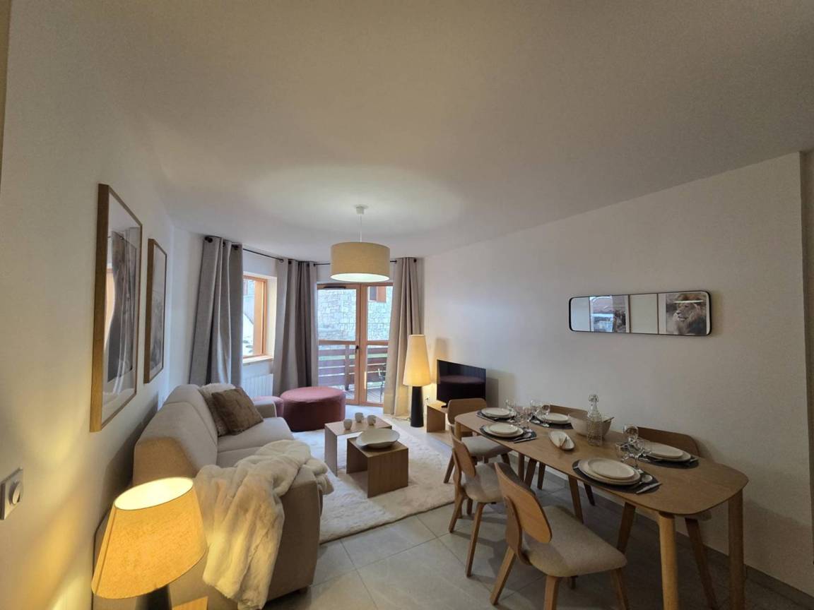 59 M² Appartement ∙ 2 Chambres ∙ 6 Personnes - Saint-François-Longchamp