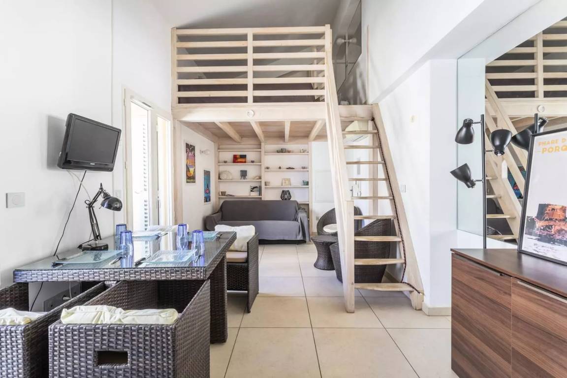 39 M² Studio ∙ 1 Slaapkamer ∙ 4 Gasten - Porquerolles