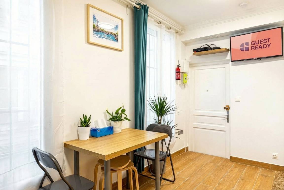 23 M² Apartamento ∙ 1 Habitación ∙ 2 Huéspedes - París