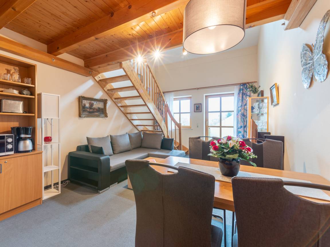 45 M² Ferienwohnung ∙ 1 Schlafzimmer ∙ 2 Gäste - Arrach