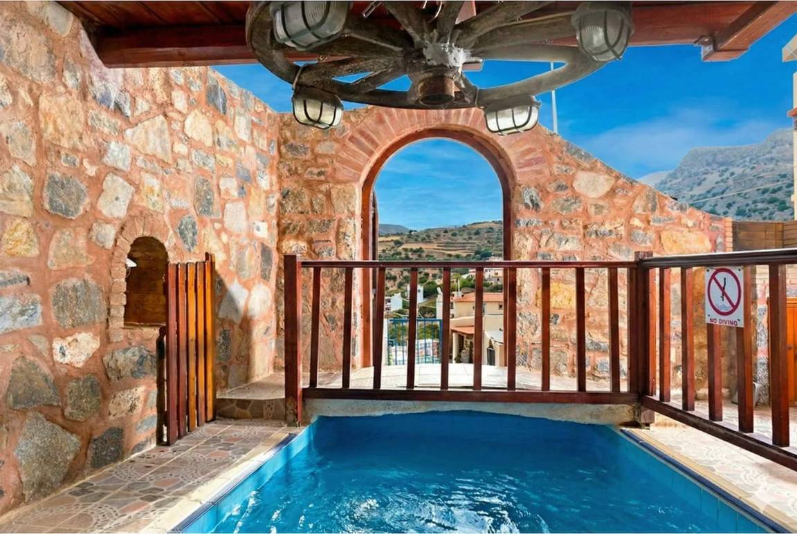120 M² Maison De Vacances ∙ 3 Chambres ∙ 6 Personnes - Elounda