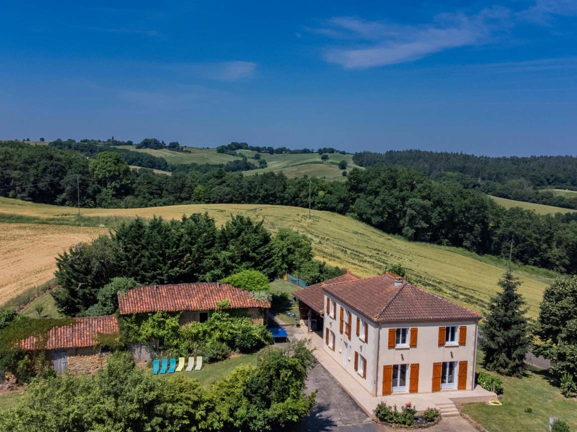 180 M² Maison De Vacances ∙ 5 Chambres ∙ 11 Personnes - Gers