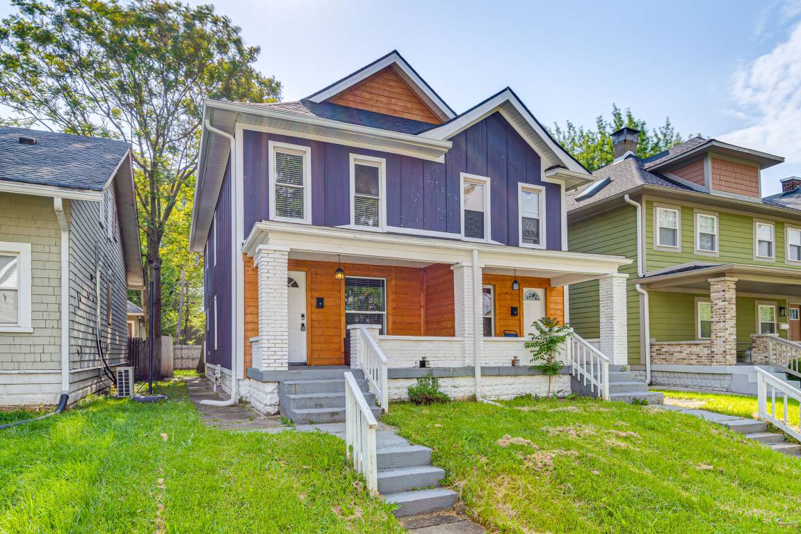 134 M² Apartment ∙ 3 Bedrooms ∙ 6 Guests - Christian Park Indianapolis