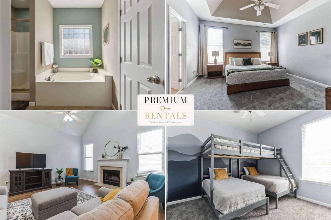 232 M² House ∙ 3 Bedrooms ∙ 10 Guests - Huntsville, AL