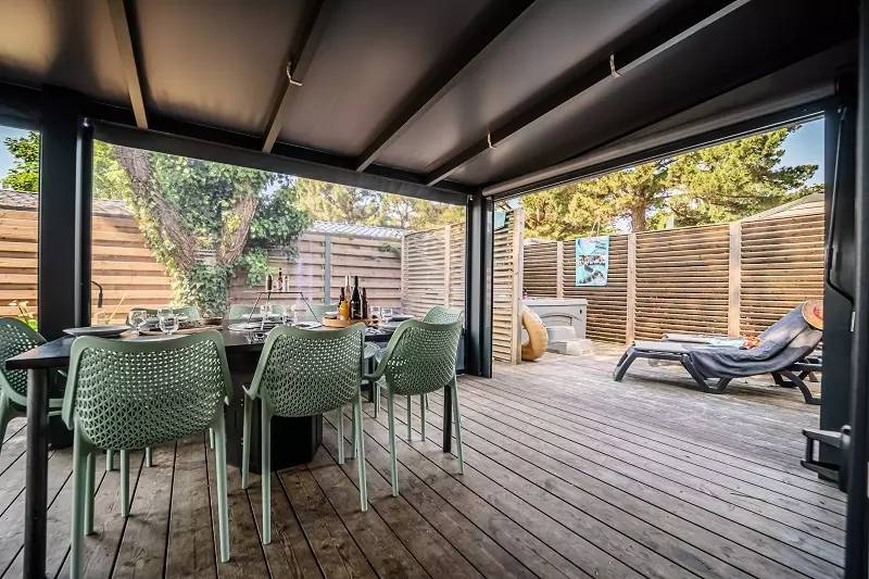 40 M² Mobil-home ∙ 4 Chambres ∙ 8 Personnes - Brem-sur-Mer