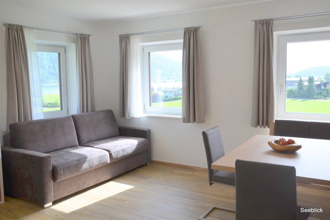 56 M² Ferienwohnung ∙ 2 Schlafzimmer ∙ 6 Gäste - Walchsee