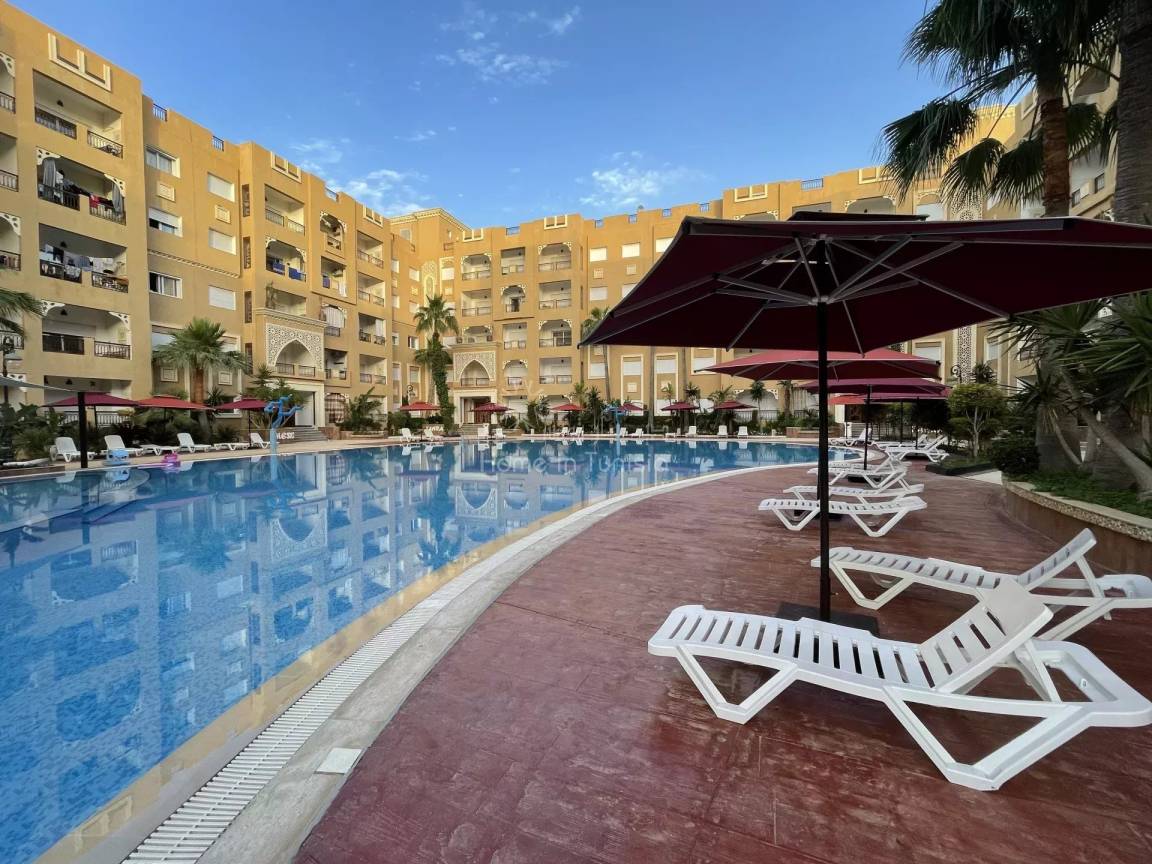 80 M² Apartamento ∙ 3 Habitaciones ∙ 5 Huéspedes - Sousse