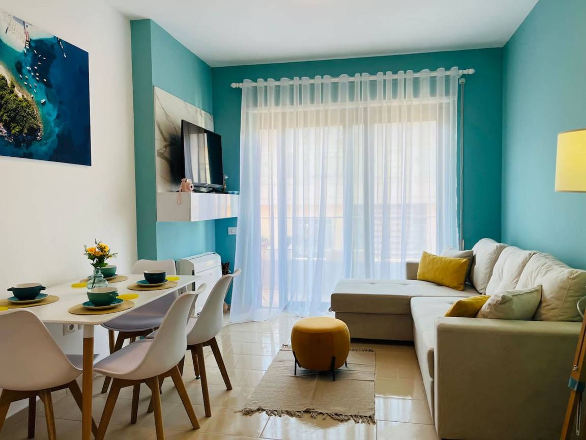 Apartament ∙ 2 Sypialnie ∙ 5 Gości - Wlora