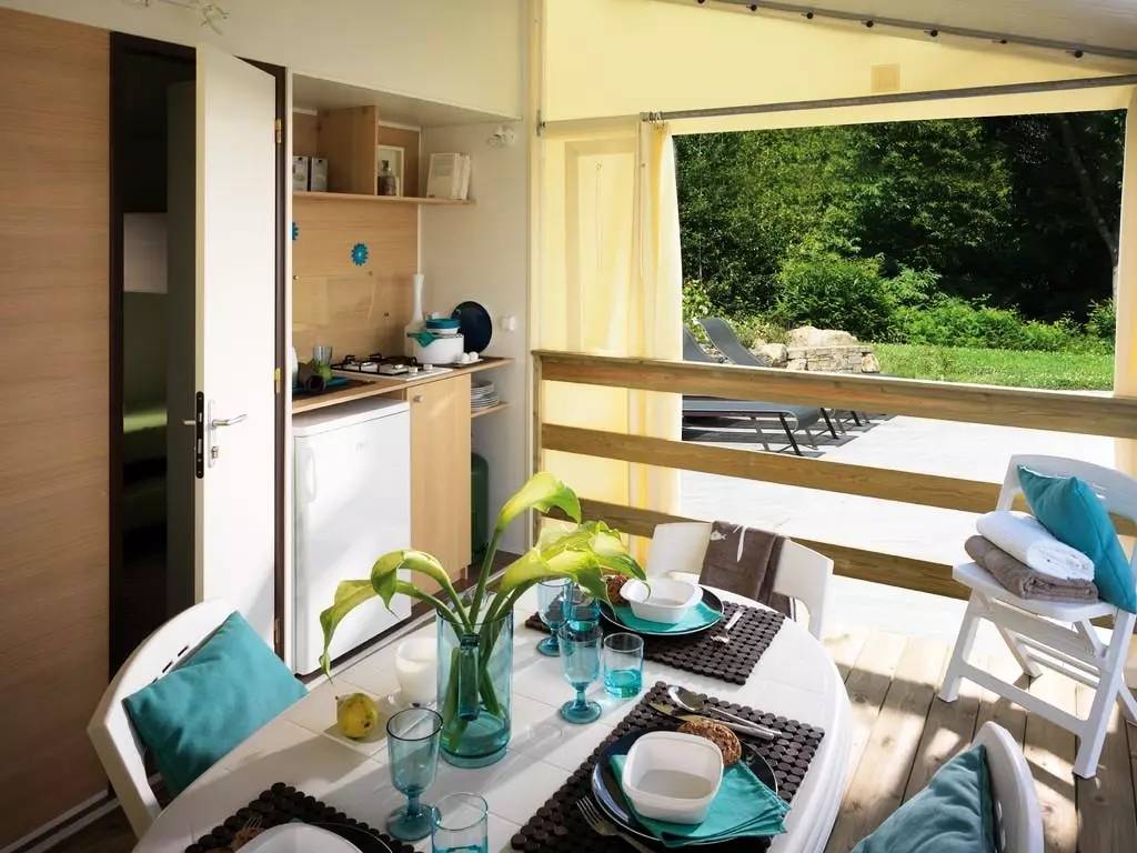 21 M² Mobil-home ∙ 2 Chambres ∙ 4 Personnes - Lagorce