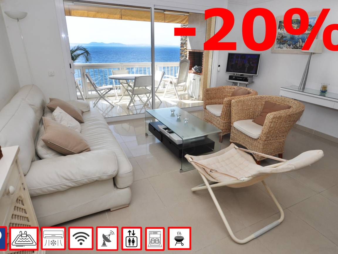 110 M² Apartment ∙ 3 Bedrooms ∙ 6 Guests - Roses