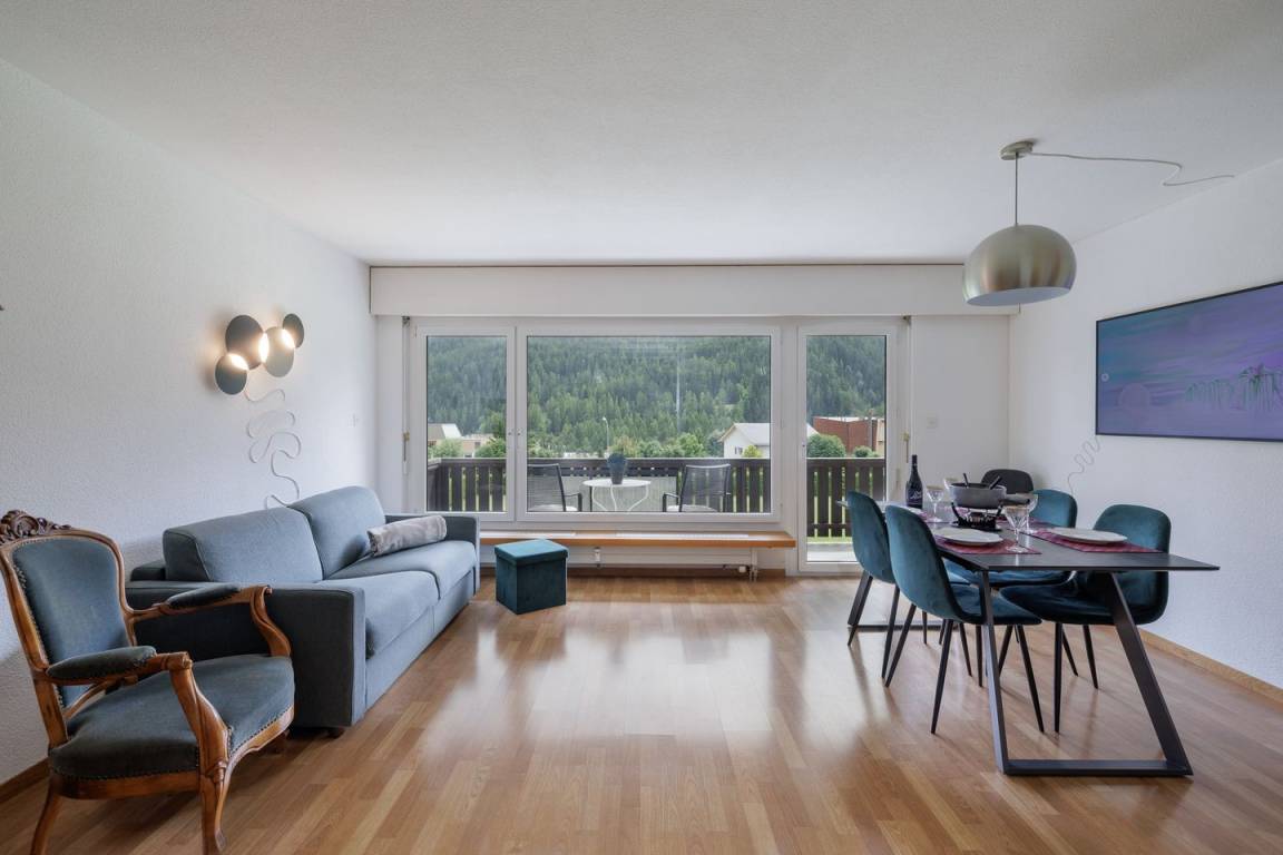 60 M² Ferienwohnung ∙ 1 Schlafzimmer ∙ 4 Gäste - Ardez