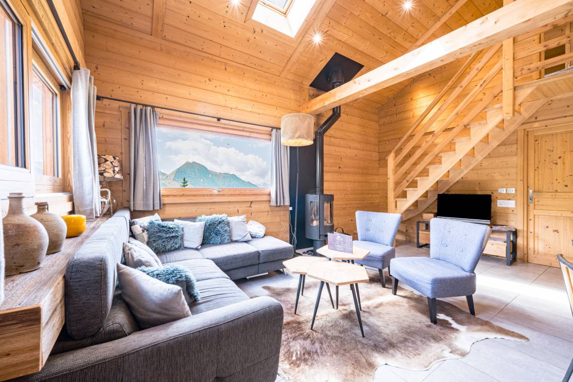130 M² Chalet ∙ 3 Schlafzimmer ∙ 8 Gäste - Manigod