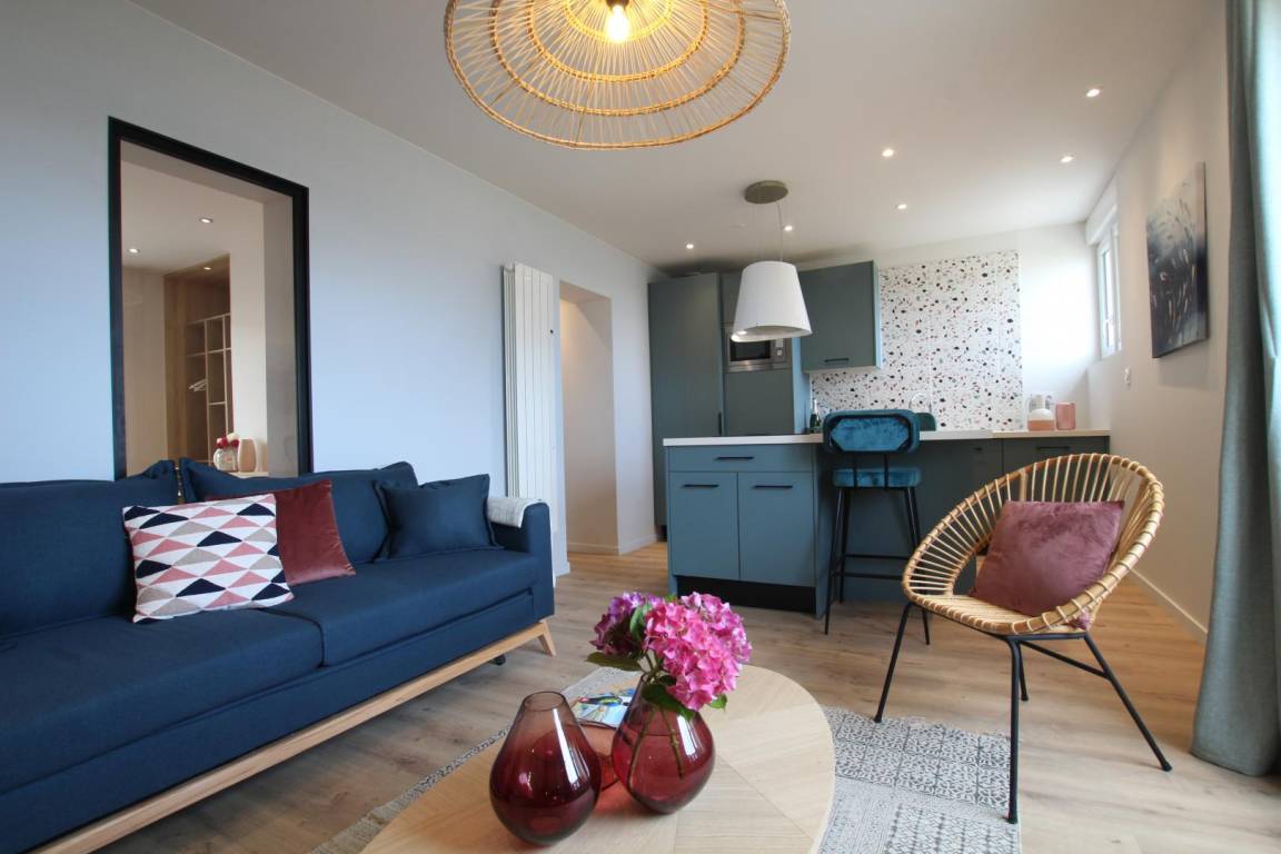 44 M² Gîte ∙ 1 Chambre ∙ 2 Personnes - Barneville-Carteret