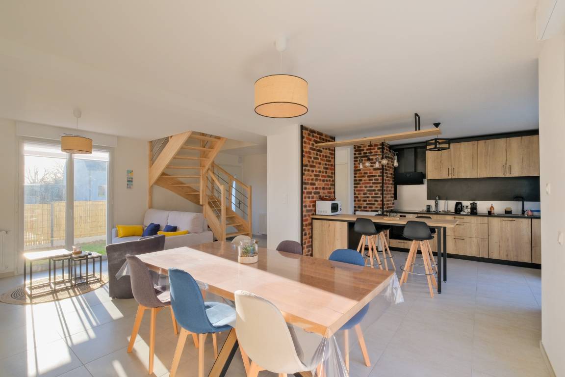100 M² House ∙ 3 Bedrooms ∙ 6 Guests - Pénestin