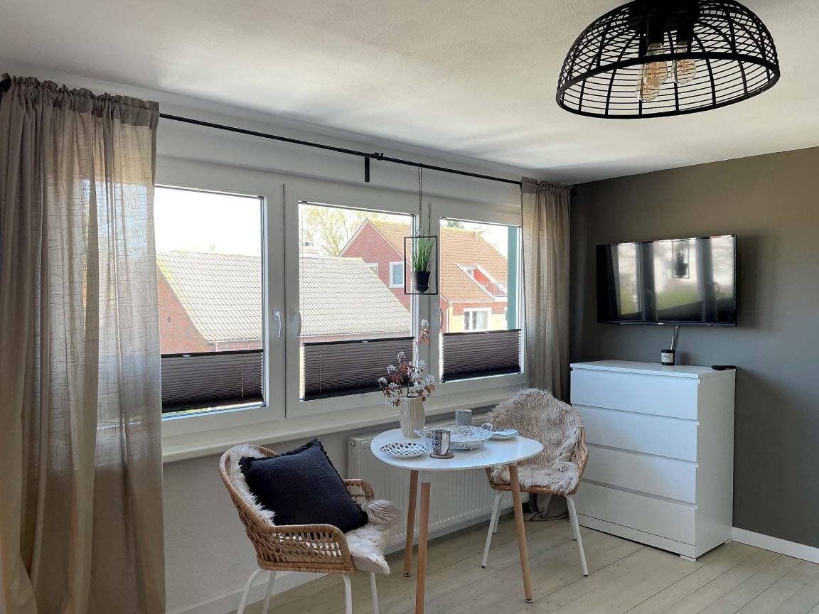 35 M² Ferienwohnung ∙ 1 Schlafzimmer ∙ 2 Gäste - Carolinensiel