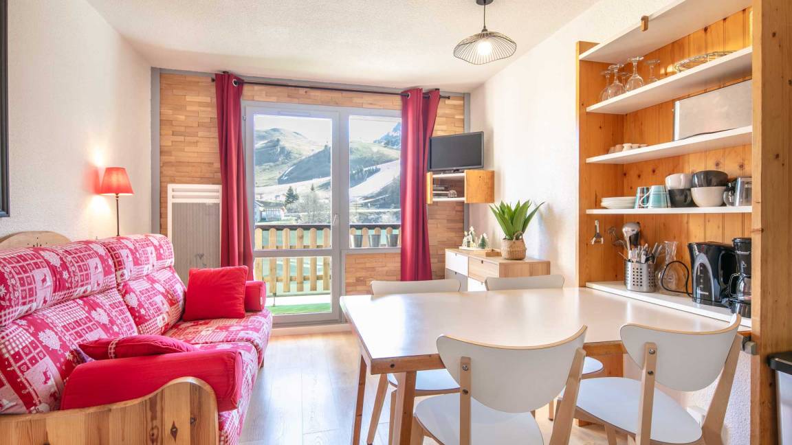 19 M² Studio Flat ∙ 4 Guests - Chamrousse