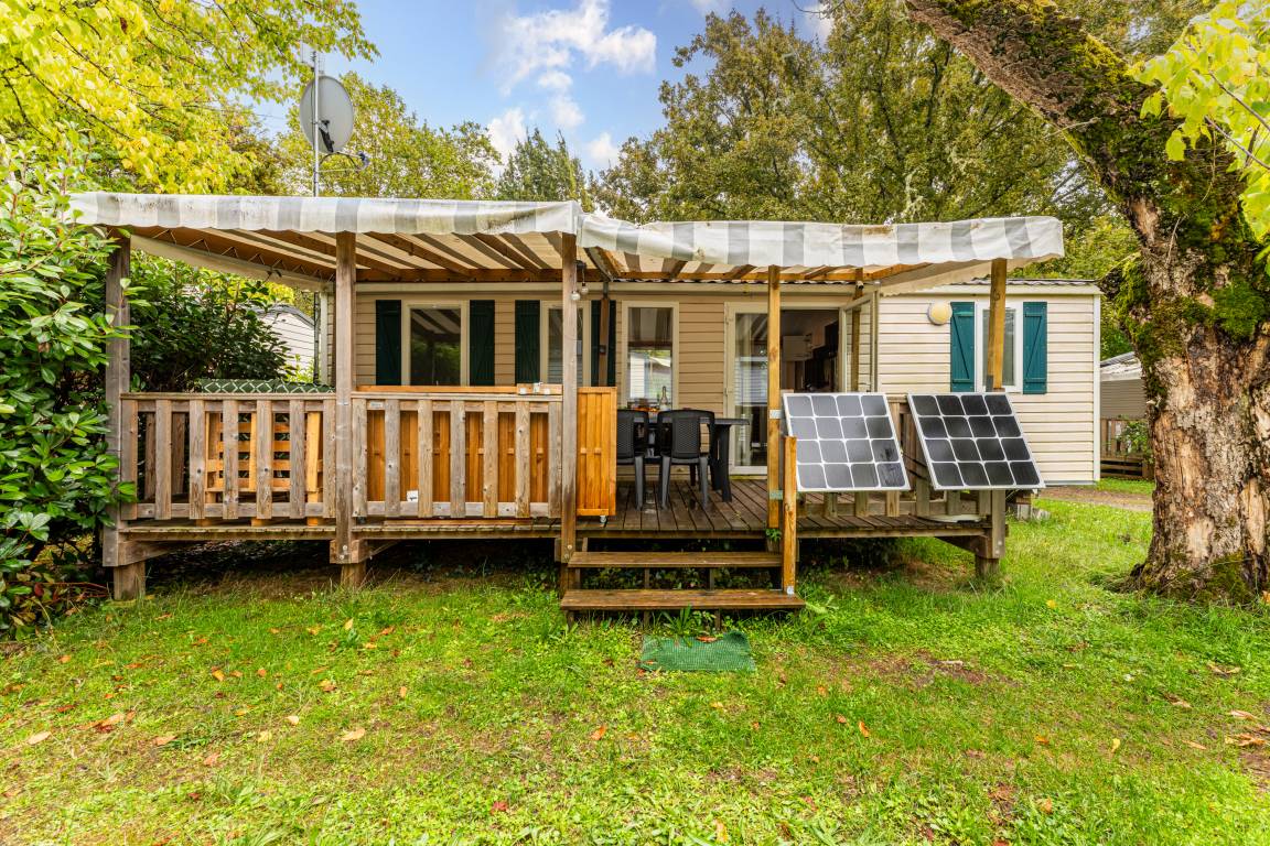 40 M² Camping ∙ 3 Habitaciones ∙ 6 Huéspedes - Mézos