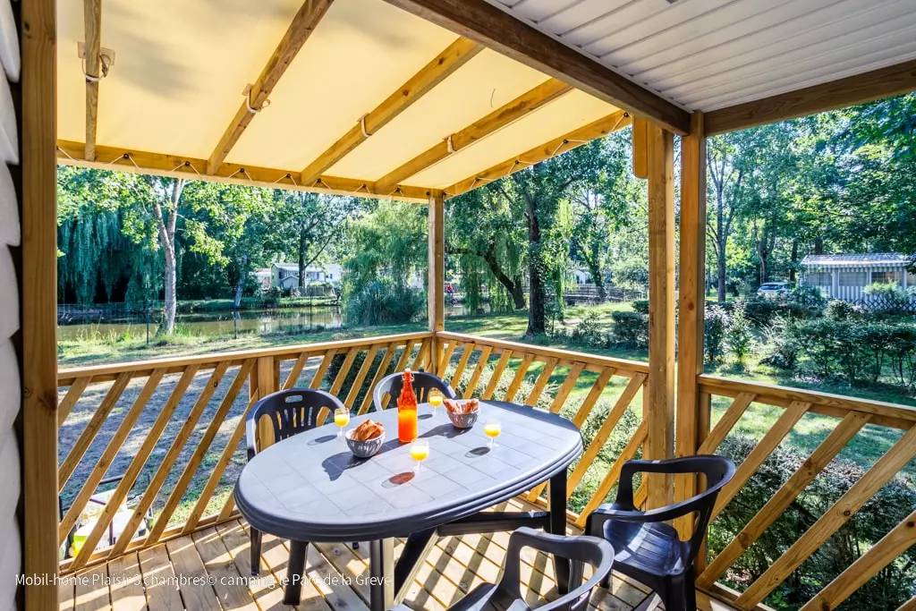 27 M² Mobil-home ∙ 3 Chambres ∙ 6 Personnes - Bretignolles-sur-Mer