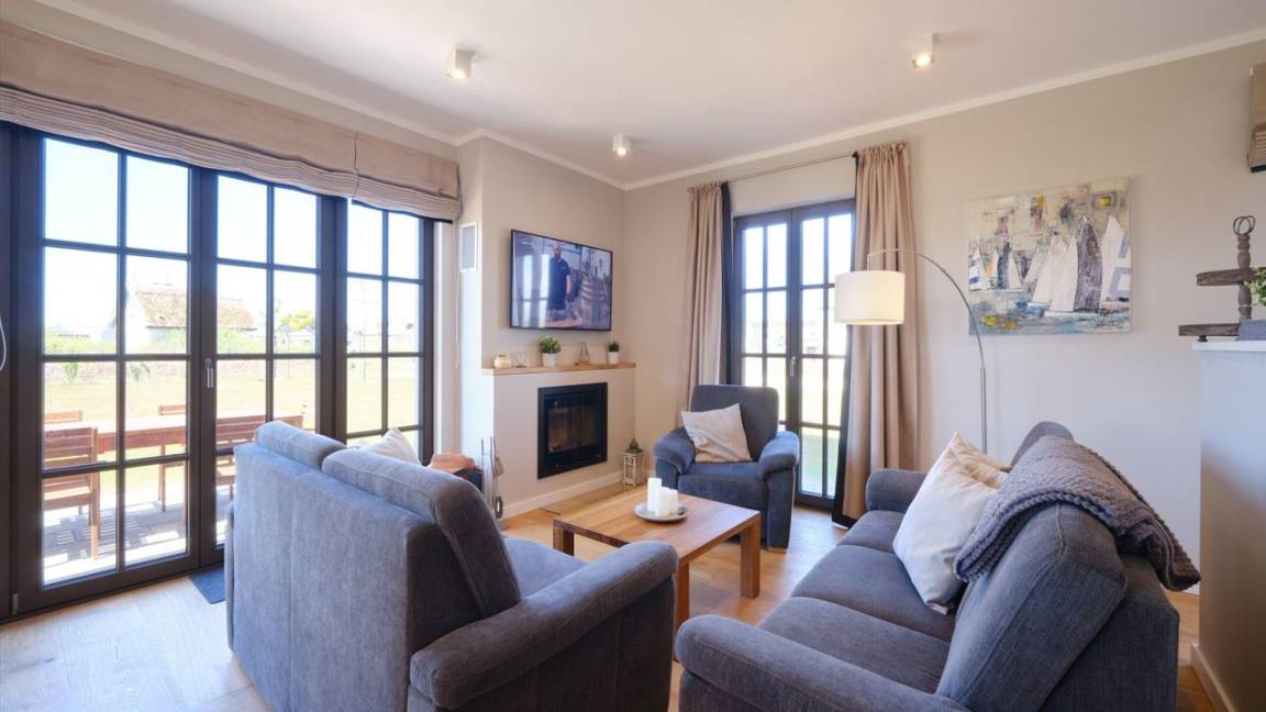 140 M² Ferienhaus ∙ 3 Schlafzimmer ∙ 8 Gäste - Insel Hiddensee