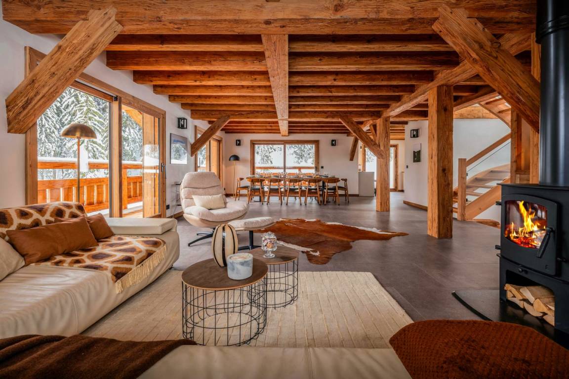 230 M² Chalet ∙ 5 Schlafzimmer ∙ 10 Gäste - Megève