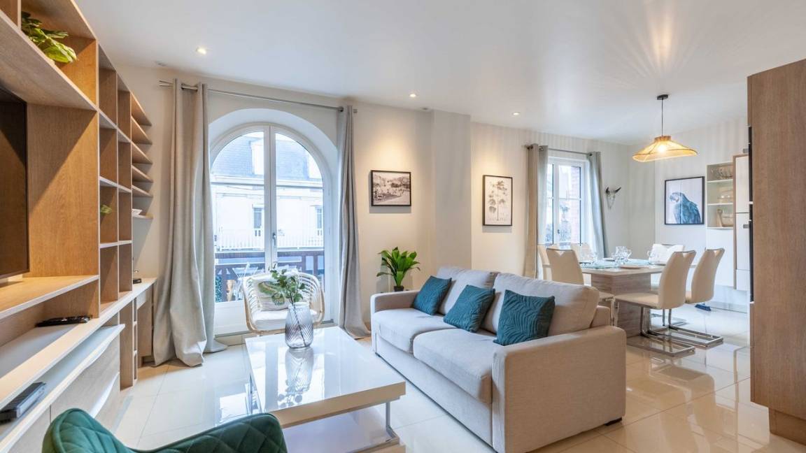 75 M² Appartement ∙ 2 Chambres ∙ 6 Personnes - Deauville