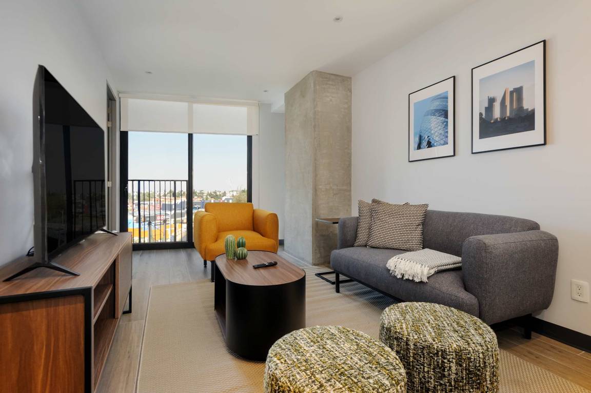 Apartment ∙ 3 Bedrooms ∙ 6 Guests - Mexico City