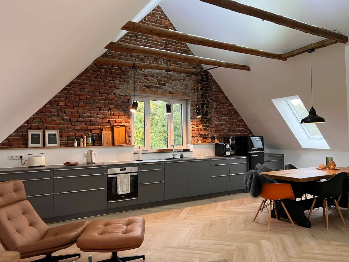 110 M² Ferienwohnung ∙ 3 Schlafzimmer ∙ 5 Gäste - Bünde