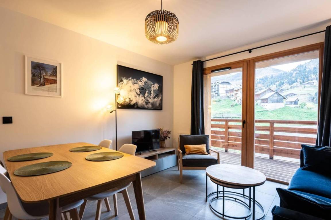 49 M² Appartement ∙ 2 Chambres ∙ 4 Personnes - Les Avanchers-Valmorel