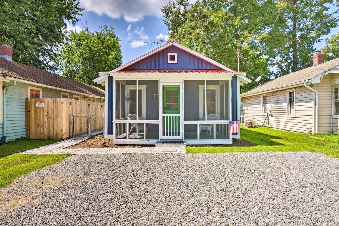 47 M² Cottage ∙ 1 Bedroom ∙ 4 Guests - Colonial Beach, VA
