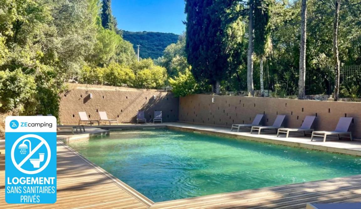 20 M² Tent ∙ 2 Bedrooms ∙ 4 Guests - Corsica