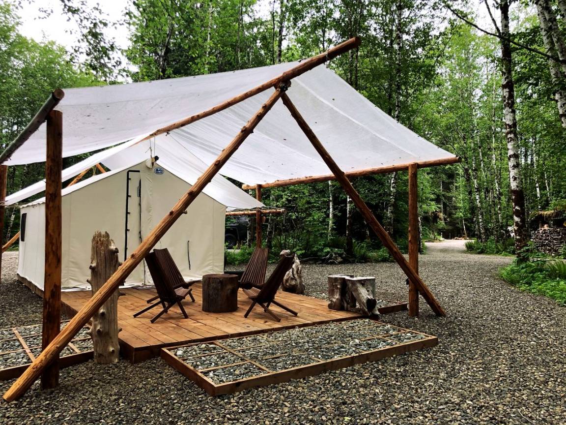 Camping-unterkunft ∙ 1 Schlafzimmer ∙ 2 Gäste - Forks, WA