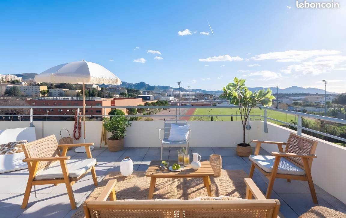 60 M² Appartement ∙ 2 Chambres ∙ 4 Personnes - Allauch
