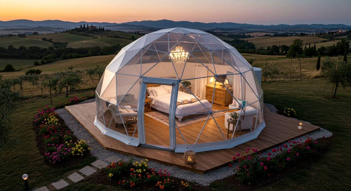 Camping-unterkunft ∙ 1 Schlafzimmer ∙ 3 Gäste - Alberobello