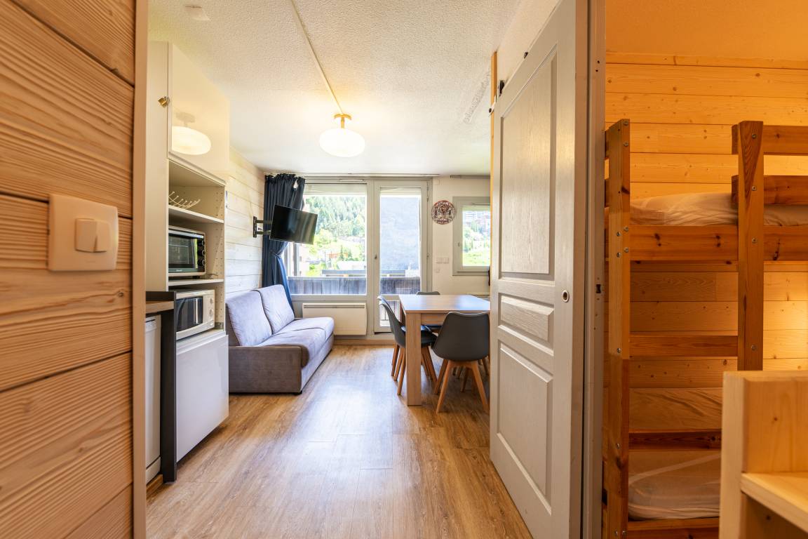 30 M² Ferienwohnung ∙ 1 Schlafzimmer ∙ 5 Gäste - Les Menuires