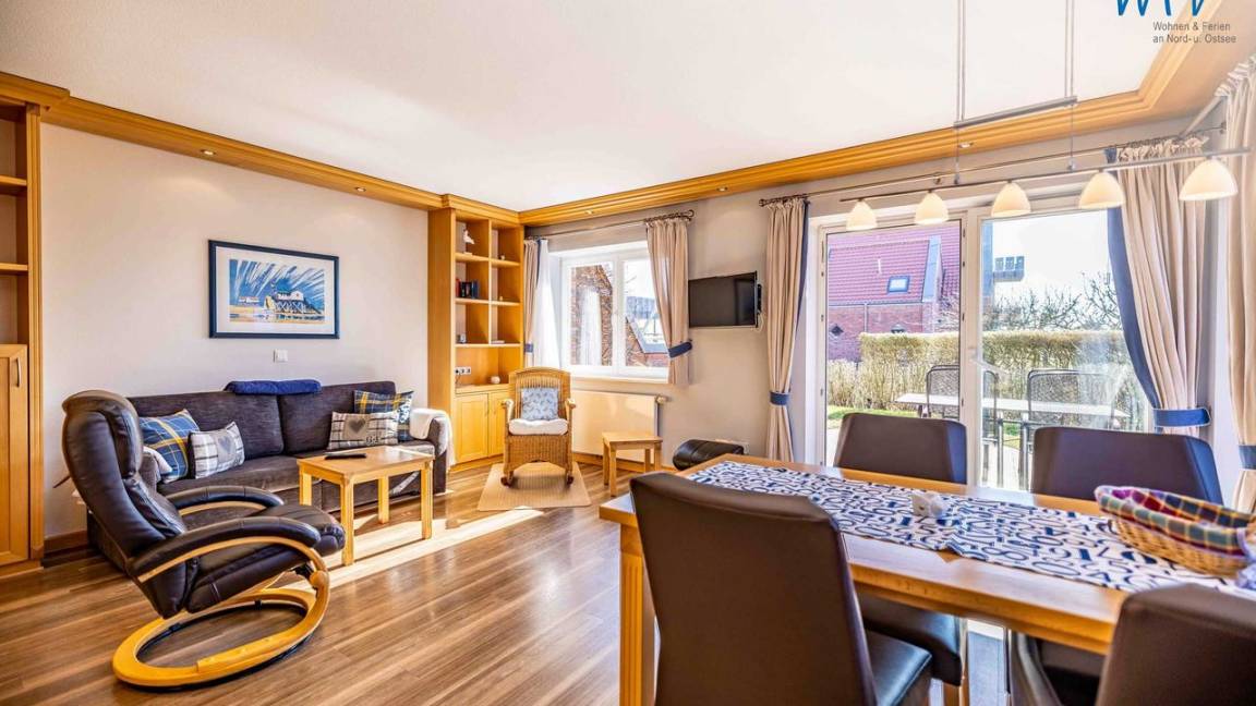 65 M² Ferienwohnung ∙ 1 Schlafzimmer ∙ 4 Gäste - Juist