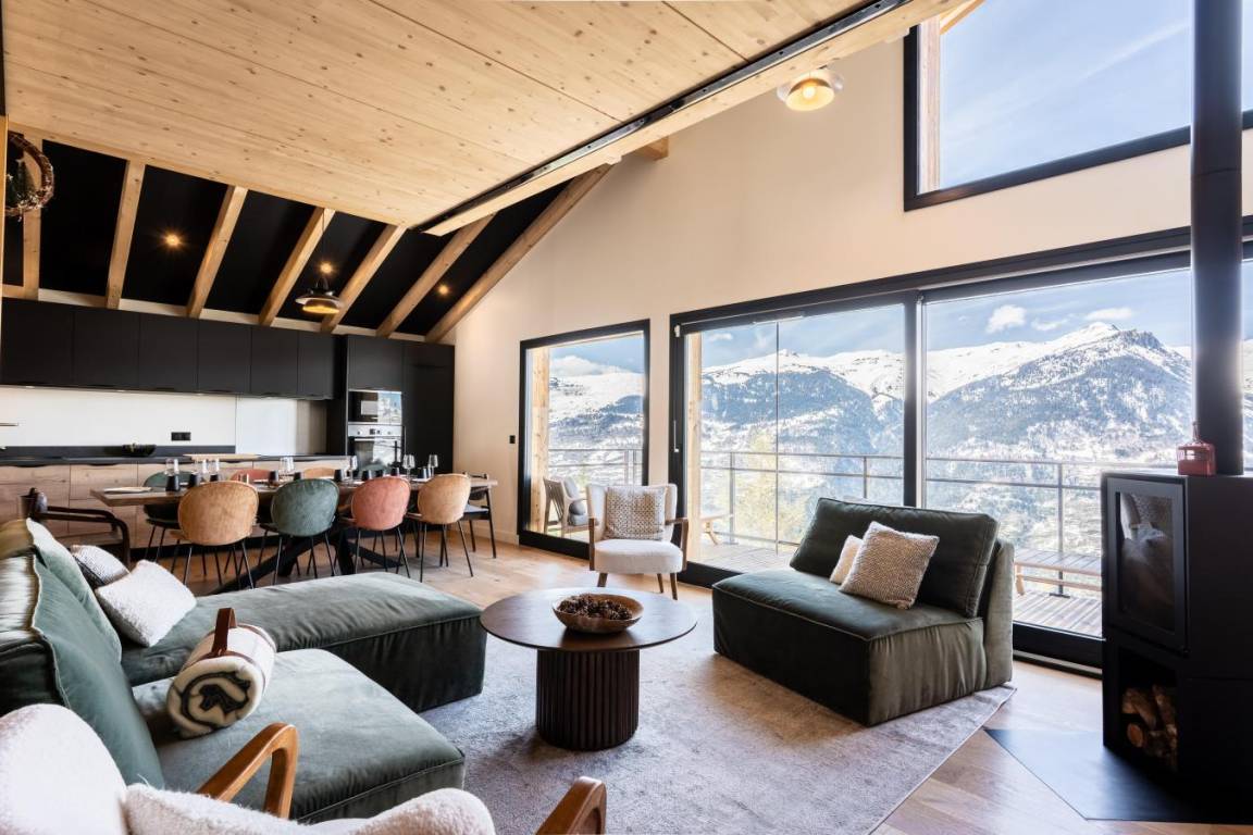 170 M² Chalet ∙ 6 Chambres ∙ 12 Personnes - Champagny-en-Vanoise