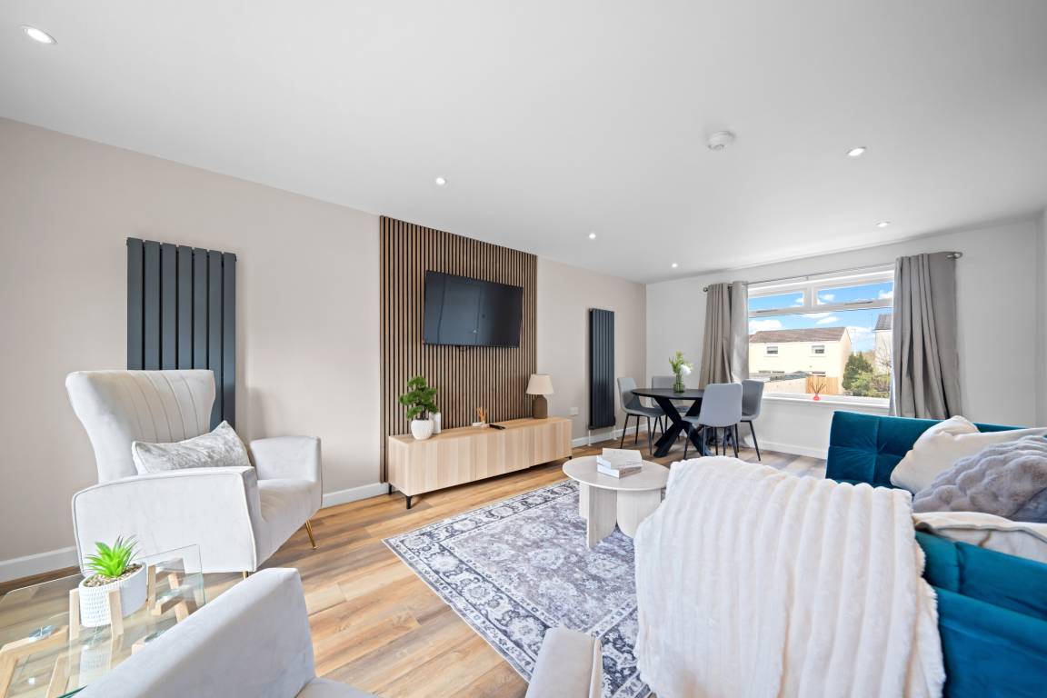 90 M² House ∙ 3 Bedrooms ∙ 6 Guests - Livingston