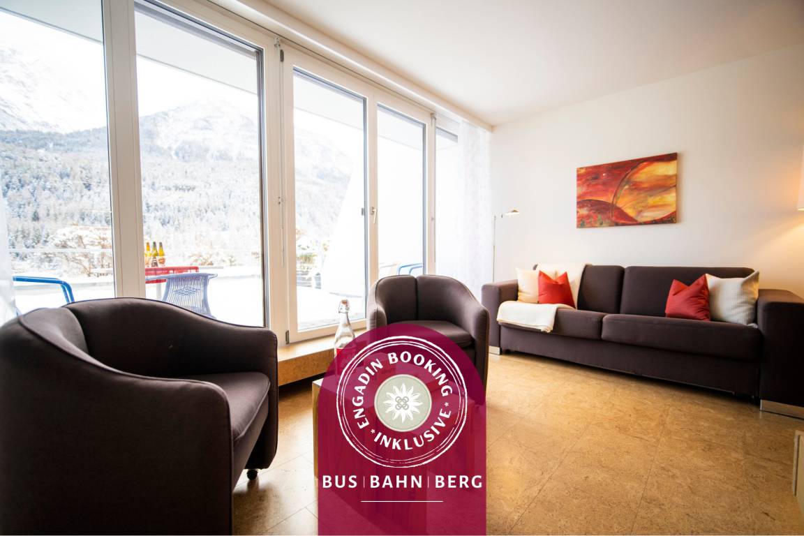 50 M² Studio Flat ∙ 4 Guests - Scuol