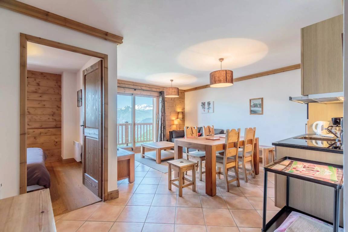 46 M² Appartement ∙ 2 Chambres ∙ 6 Personnes - Arc 1800