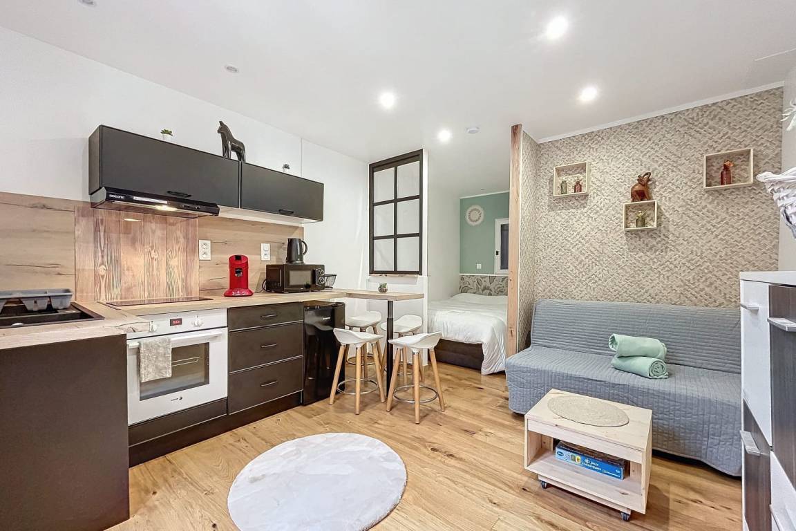 20 M² Studio Flat ∙ 4 Guests - Fleury