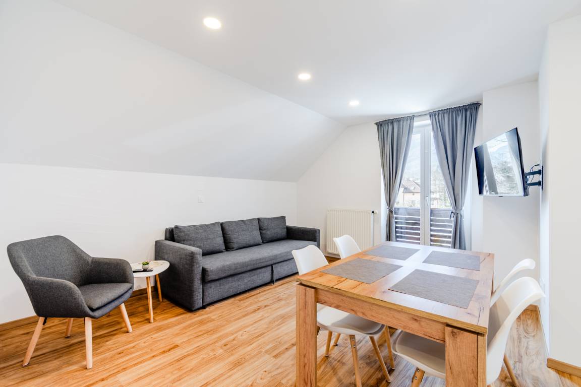 50 M² Ferienwohnung ∙ 1 Schlafzimmer ∙ 4 Gäste - Soča