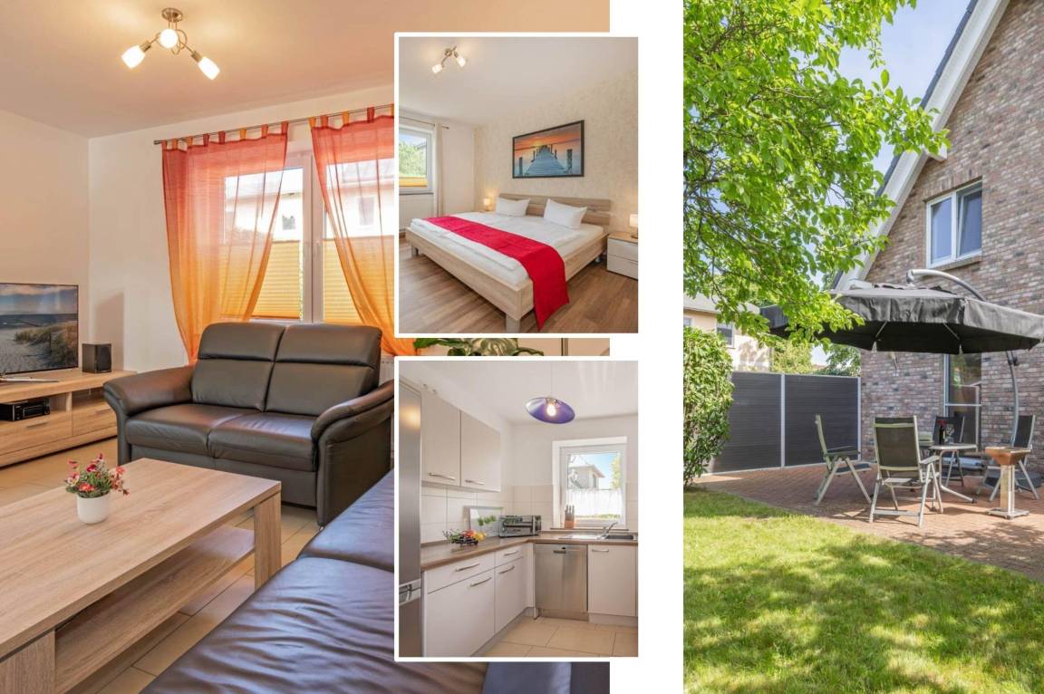 75 M² Ferienwohnung ∙ 2 Schlafzimmer ∙ 4 Gäste - Koserow