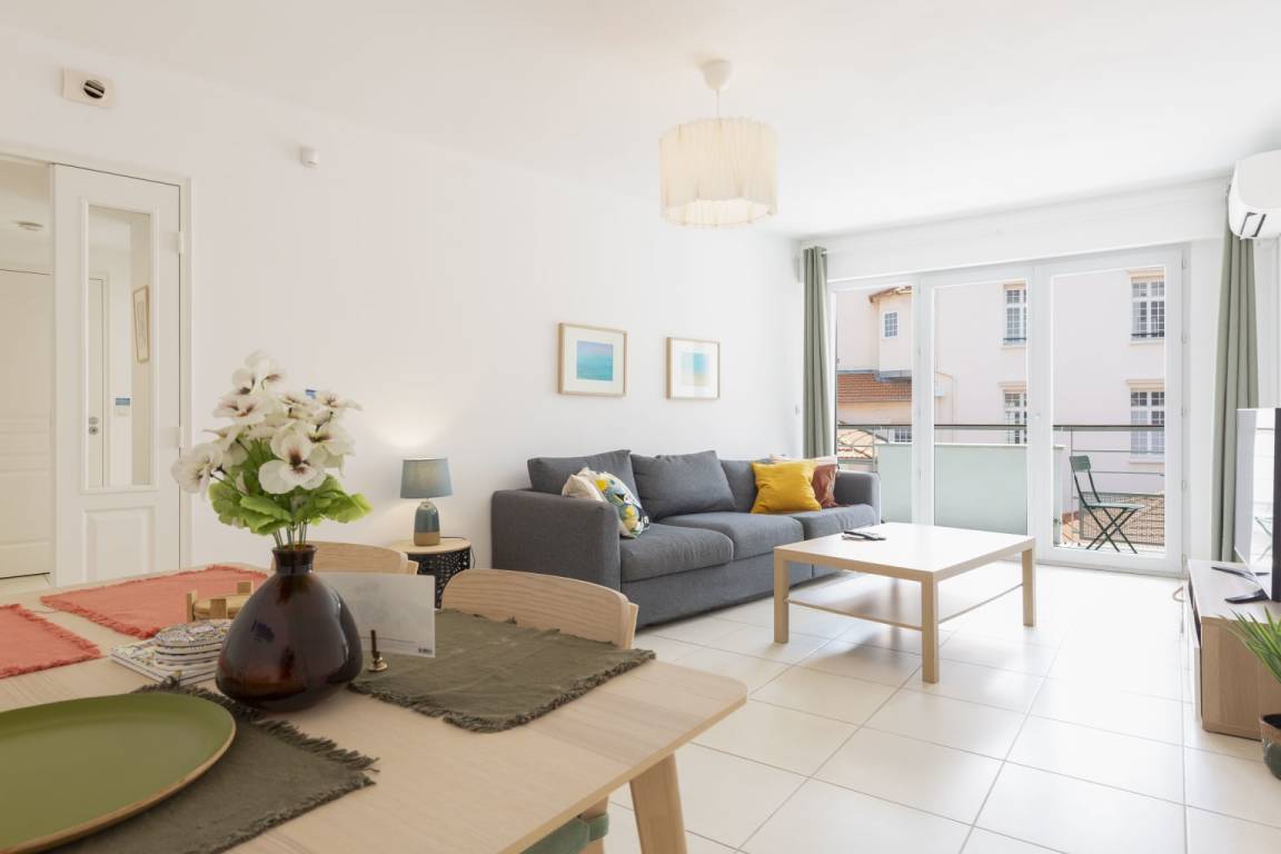 55 M² Ferienwohnung ∙ 1 Schlafzimmer ∙ 4 Gäste - Antibes