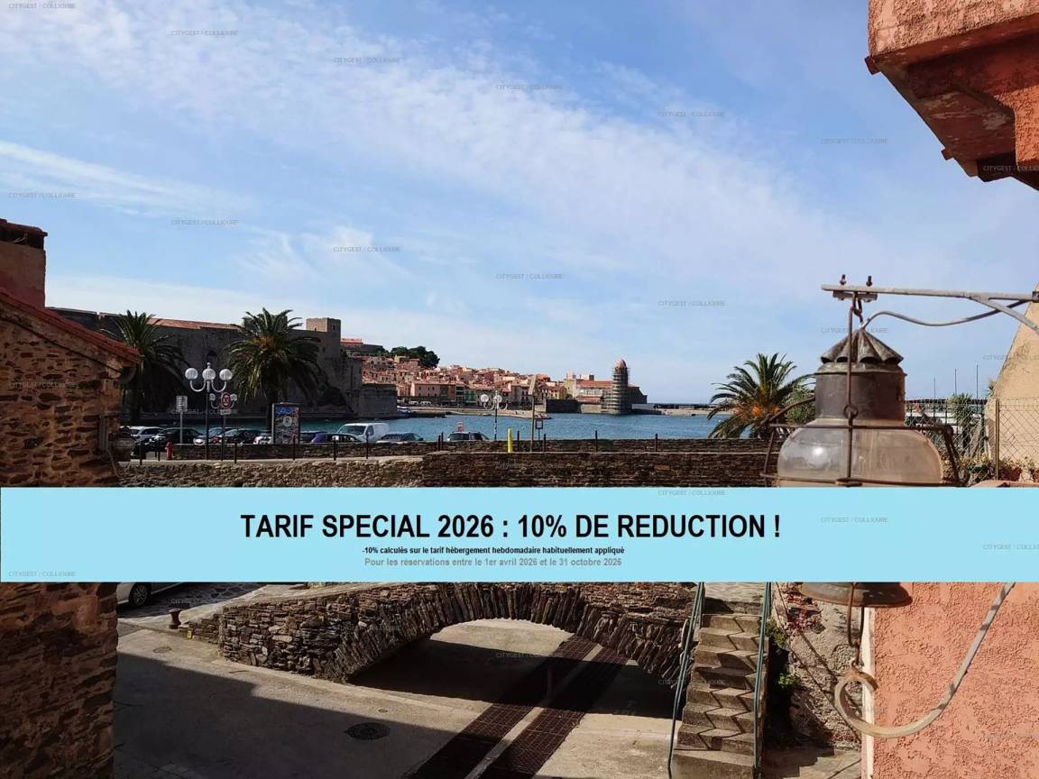 45 M² Ferienwohnung ∙ 2 Schlafzimmer ∙ 4 Gäste - Collioure
