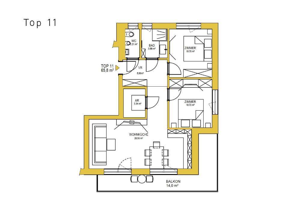 66 M² Apartment ∙ 2 Bedrooms ∙ 6 Guests - Hallstatt