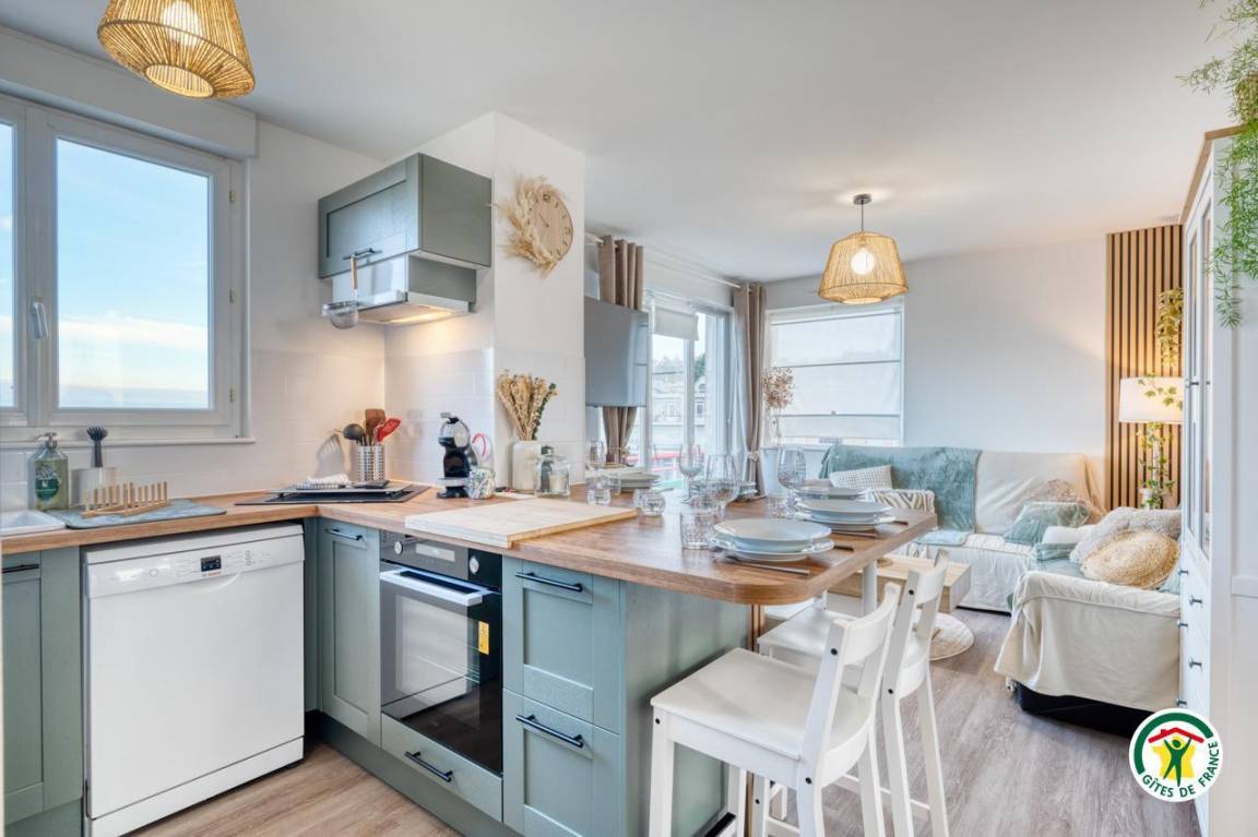 50 M² Gîte ∙ 2 Chambres ∙ 5 Personnes - Le Tréport