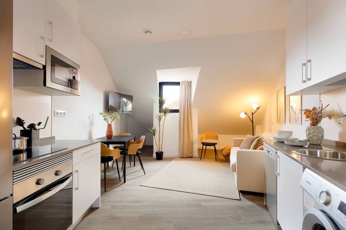 44 M² Apartamento ∙ 2 Habitaciones ∙ 5 Huéspedes - Langreo