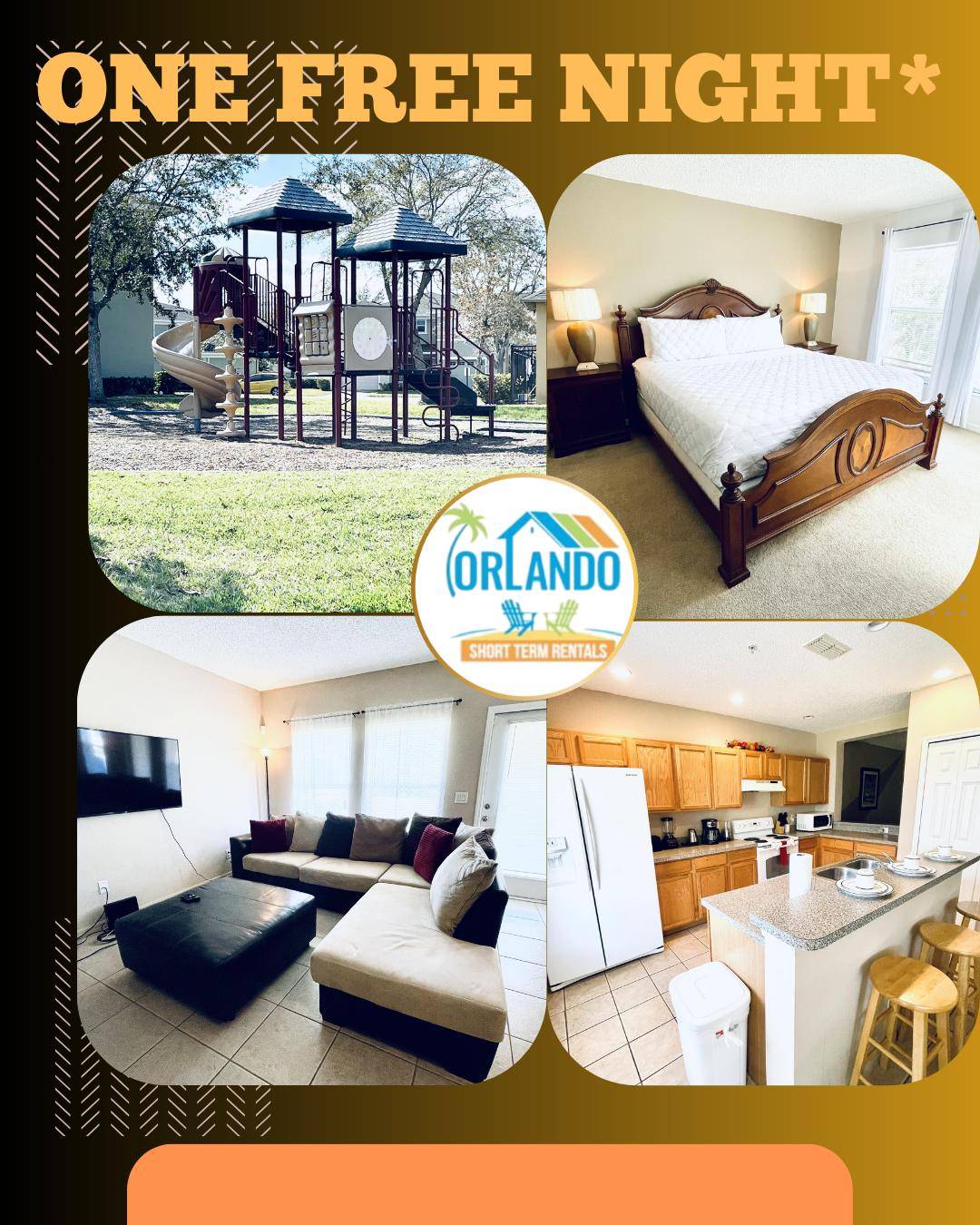 120 M² House ∙ 3 Bedrooms ∙ 8 Guests - St. Cloud, FL