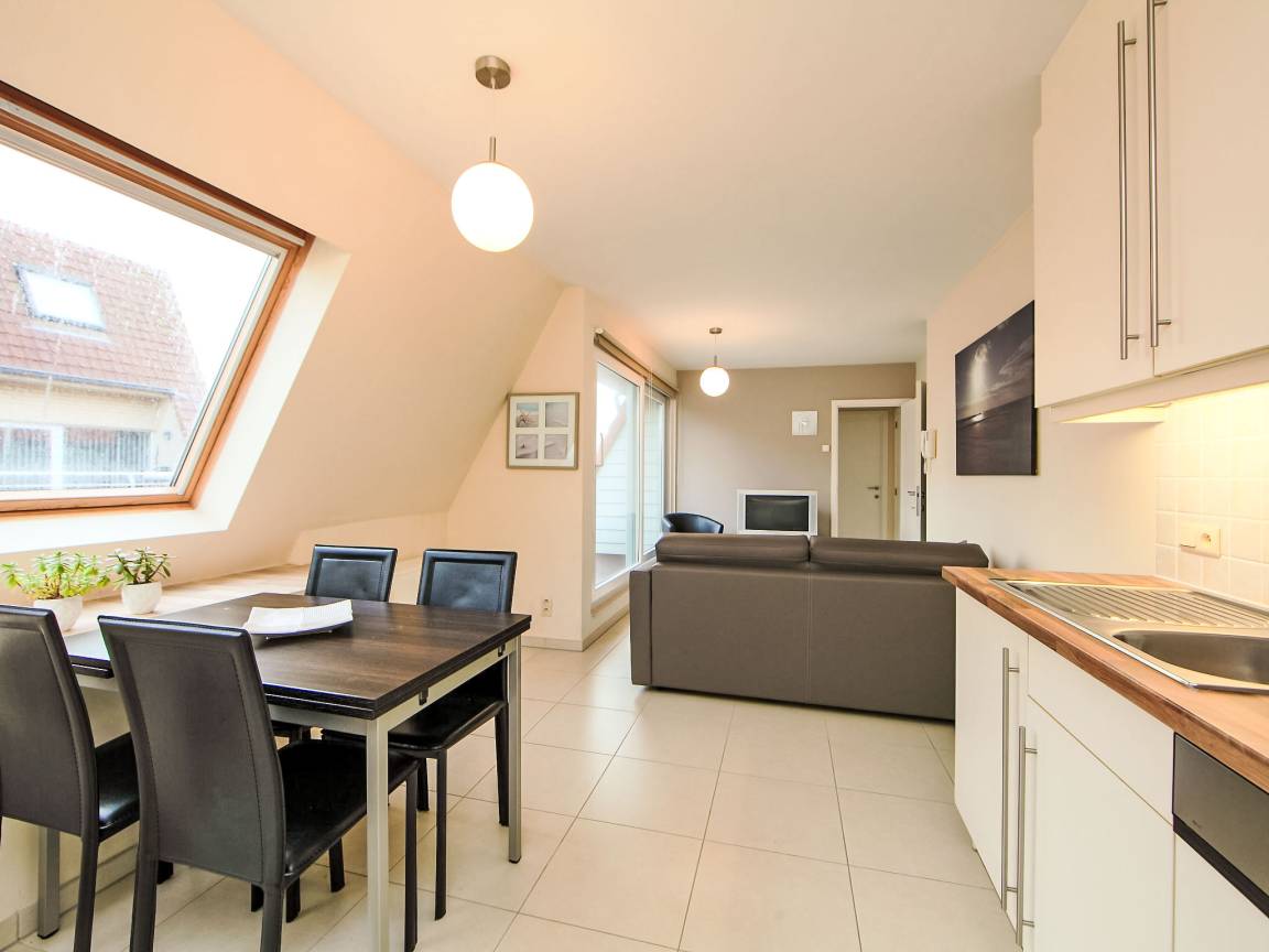 50 M² Appartement ∙ 1 Slaapkamer ∙ 2 Gasten - Bredene