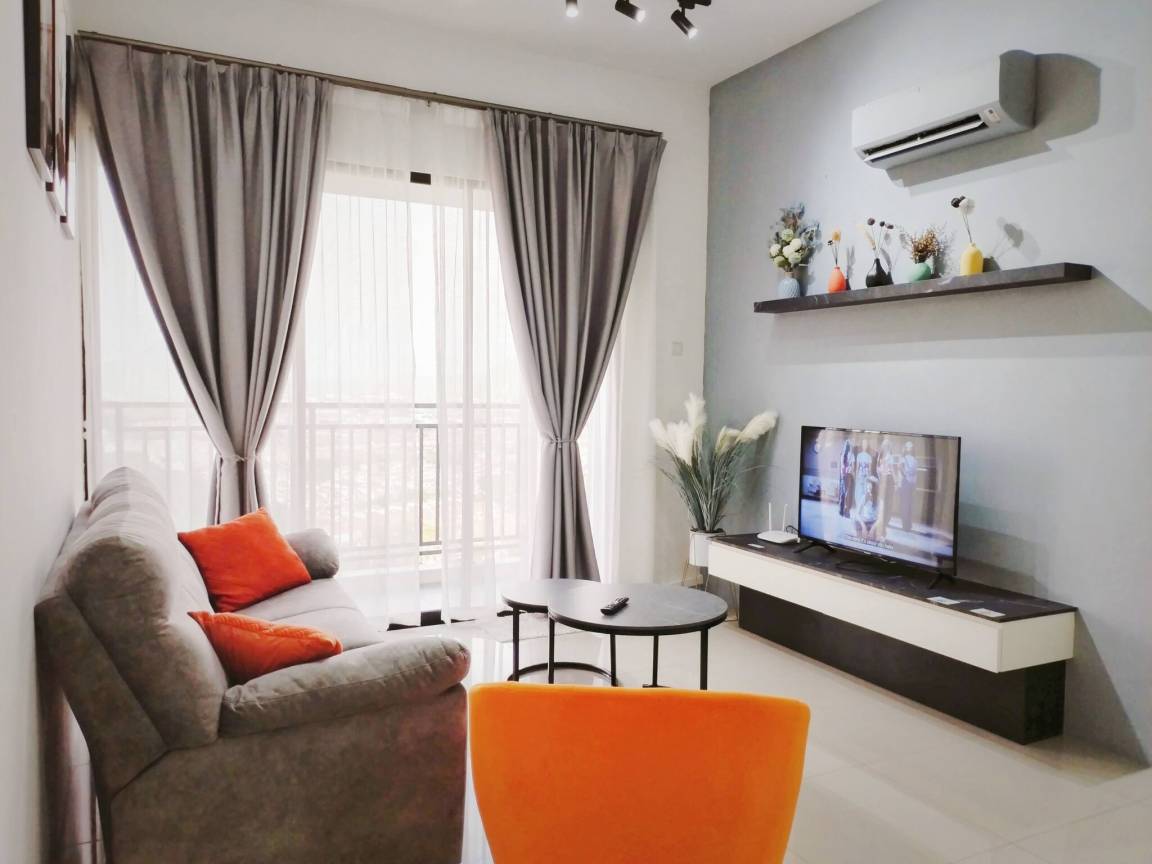 95 M² Apartment ∙ 3 Bedrooms ∙ 8 Guests - Tambun